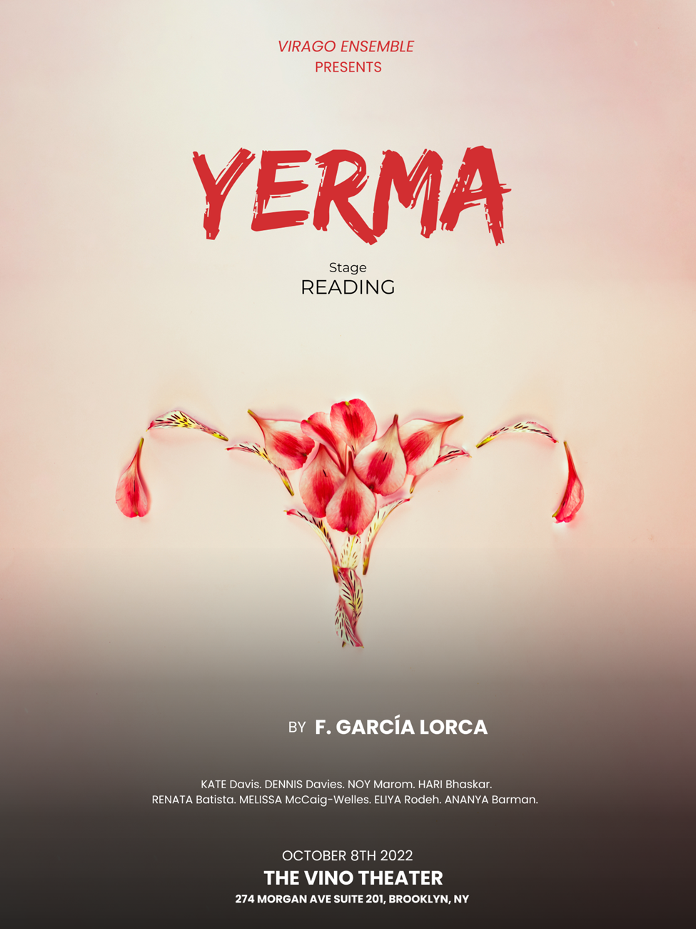Noy Marom appears with the Virago Ensemble in YERMA at The Vino Theater ...